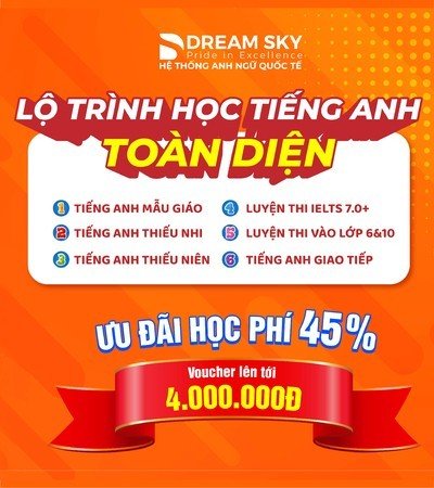 DREAM SKY | Hệ thống Anh ngữ Quốc tế DreamSky